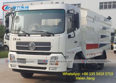 Chine Camion de balayeuse de route de vide de Dongfeng 4x2 10CBM pour le nettoyage de rue à vendre