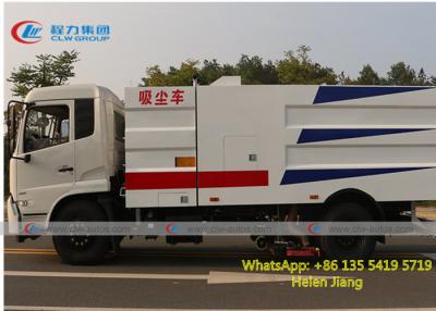 Chine Camion de balayeuse de route de vide de Dongfeng 4x2 10CBM pour le nettoyage de rue à vendre