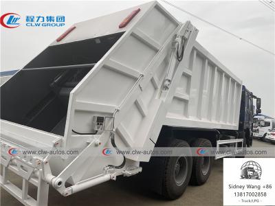 중국 SINOTRUK HOWO 3 차축 6x4 20m3 쓰레기 수거 트럭 판매용
