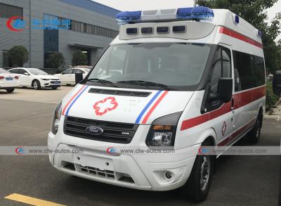 중국 FORD Mid Roof Monitoring Negative Pressure First Rescue Ambulance Vehicle 판매용