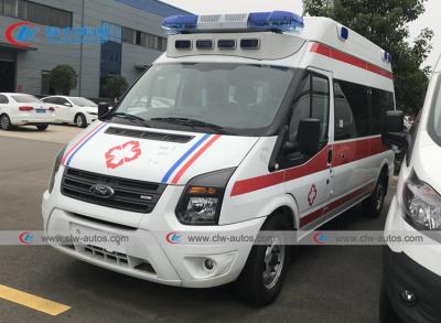 중국 FORD Mid Roof Monitoring Negative Pressure First Rescue Ambulance Vehicle 판매용