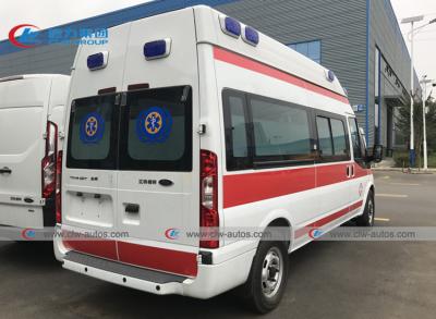 중국 FORD Mid Roof Monitoring Negative Pressure First Rescue Ambulance Vehicle 판매용