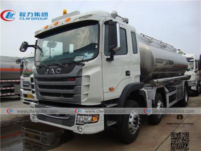 중국 JAC 6x2 20000 리터 스테인레스 스틸 가솔린 운송 트럭 판매용