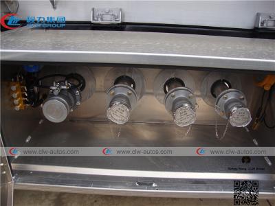 중국 JAC 6x2 20000 리터 스테인레스 스틸 가솔린 운송 트럭 판매용