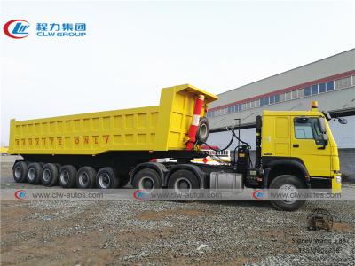 중국 Sinotruk Howo 6x4 371HP 트랙터 헤드 원동기 트럭 판매용