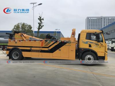 중국 FAW 225HP 16 톤 360도 회전 구조차 견인 트럭 판매용