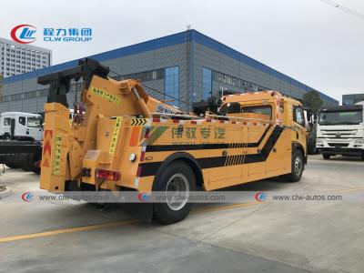 중국 FAW 225HP 16 톤 360도 회전 구조차 견인 트럭 판매용