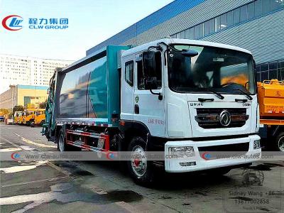 중국 Dongfeng Duolicar D9 16 - 18cbm 압축 쓰레기 수거차 판매용