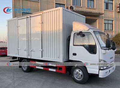 Κίνα ISUZU 4x2 6 πολυασχόλων 3T 5T δευτερεύον ανελκυστήρων φορτηγό μεταφορών φορτίου φτερών ανοικτό προς πώληση