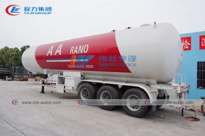 Κίνα Ρυμουλκό βυτιοφόρων LPG 30MT 59500L με τις διπλές πλευρές φόρτωσης και εκφόρτωσης αξόνων 13T Fuwa προς πώληση
