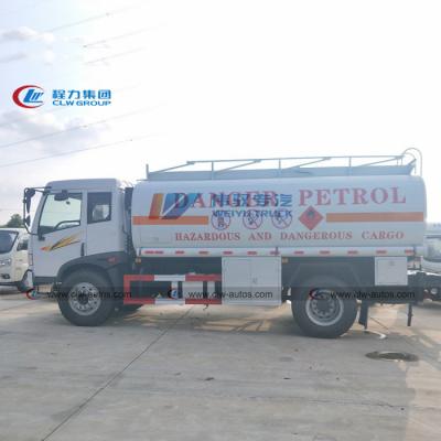 Κίνα LHD / RHD Faw 4x2 8m3 γαλόνια Φορτηγό παράδοσης καυσίμου Φορτηγό μεταφοράς καυσίμων προς πώληση