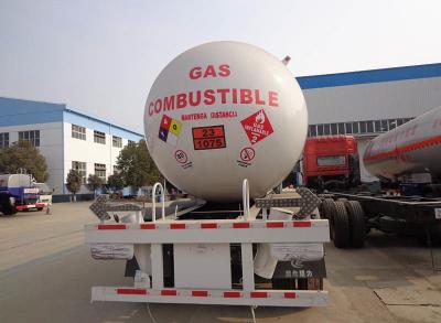 Κίνα 54M3 3 ημι ρυμουλκό προπανίου μεταφορών LPG ρυμουλκών βυτιοφόρων αξόνων προς πώληση