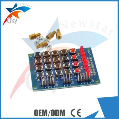 Cina Modulo della tastiera di 26 Pin per l'indicatore della tastiera 8 LED della matrice di Arduino 4 in vendita