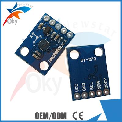 中国 磁気三軸の加速度計 GY-273 HMC5883L の電子コンパス モジュール 販売のため