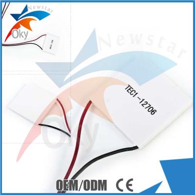 Cina modulo termoelettrico della piastra di raffreddamento di Peltier del dispositivo di raffreddamento del dissipatore di calore di 12V 60W TEC1-12706 in vendita