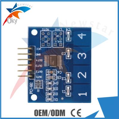 Cina 4- Bottone di commutatore capacitivo di tocco del modulo del sensore di tocco di Digital di Manica in vendita