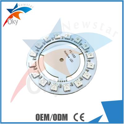 Cina WS2811 modulo a colori rotondo di accessorio 16 5050 RGB LED in vendita