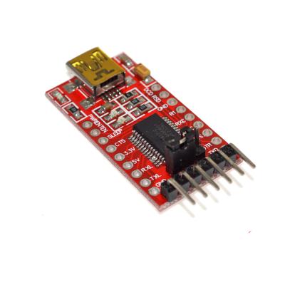 중국 Arduino TTL 연속되는 접합기 단위에 소형 USB FTDI FT232RL USB를 위한 3.3V 5.5V 감지기 판매용