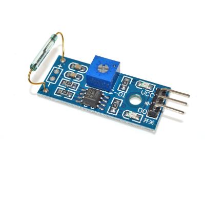 Cina Sensori magnetici dell'interruttore del modulo 3,3 V-5 V del sensore da 1,5 m. Reed per Arduino in vendita
