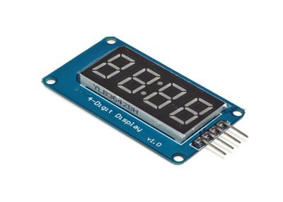 Cina L'esposizione 4 dell'orologio di quattro bit LED pin l'interfaccia di controllo livellato di 42 * di 24 * 12mm in vendita