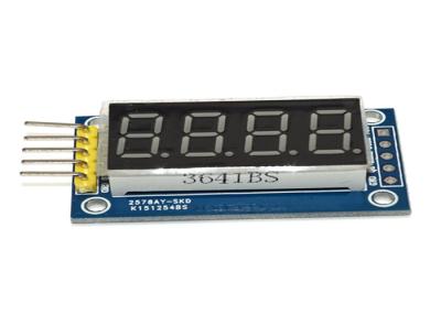 Cina TM1637 componenti elettronici, un visualizzatore digitale di 4 bit LED Per Arduino in vendita