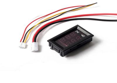 Cina Dc 0 - colore doppio blu rosso di Digital del tester di ampère 100V/50A per la misura corrente di tensione in vendita