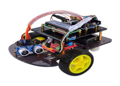 China Material esperto do PWB do chassi da vacância do carro do robô de Arduino do obstáculo ultrassônico à venda