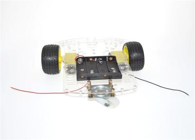 中国 黄色い色OKY5038のArduino車のロボット速度のエンコーダーをたどるライン 販売のため