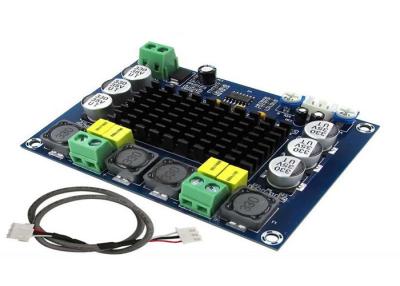 Cina ClassD digitale a doppio canale XH-M543 TPA3116D2 120W*2 del bordo dell'amplificatore di potenza di colore blu audio in vendita