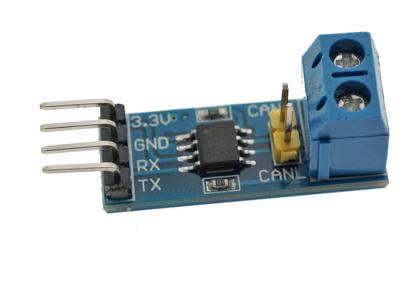 中国 SN65HVD230 Arduinoセンサー モジュールは青い色のネットワークのトランシーバーに乗ることができます 販売のため