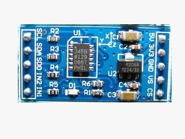 中国 デジタル三軸の加速度計の Arduino ADXL345 加速センサー モジュール 販売のため