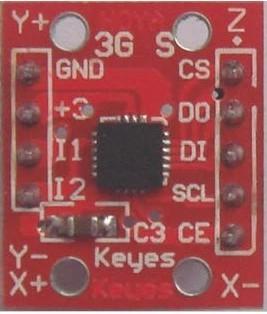 中国 Arduino のための理性的な三軸の加速度計センサー DMARD03 I2C/SPI 販売のため