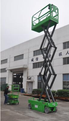 중국 전기 자기 추진은 상승 테이블 공중 일 플랫폼 230kg 적재 능력을 가위로 자릅니다 판매용