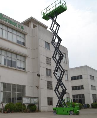 China Electrical Self Propelled Scissor Lift 12m Elevated Work Platform MEWP For Warehouse for sale
