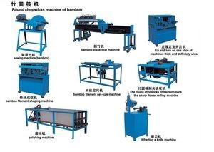 Cina Linea di produzione a macchina di bambù rotonda ad alta velocità dei bastoncini in vendita