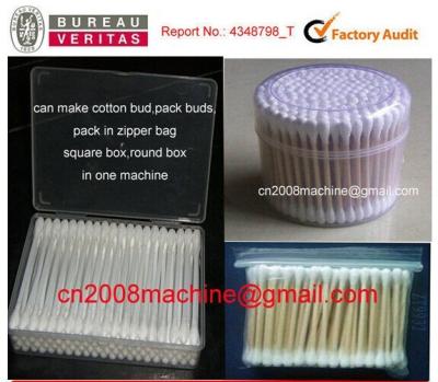 Cina Manipolatore di carta di aspirazione di vuoto dell'impacchettatrice germoglio del cotone/del bastone automaticamente in vendita