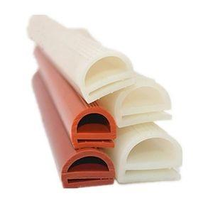 China Thermal Insulation Silicone Sponge Weatherproof Closed Cell Structure Rubber Sealing Strip for sale