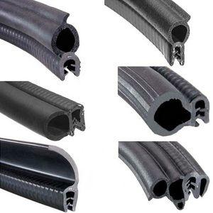 China U Shape Extrusion Rubber Car Door Edge Guard Trim Cabinet Door Sealing Strip for sale