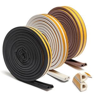 China Wholesale Self-Adhesive EPDM Poem Rubber Weatherstrip D E P I Shape Door Window Weather Strip for sale