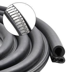 China Rubber U-Shaped Edge Protection Trim Sealing Strip with Steel Bone for Cars Cabinets Machinery for sale