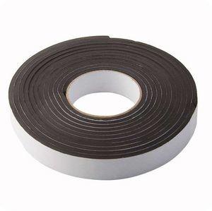 China Weatherproof 10mm EVA OPP Foam Sponge Tape for Doors Windows 10mm Single Sided Soundproofing Insulation Peel Door Seal for sale