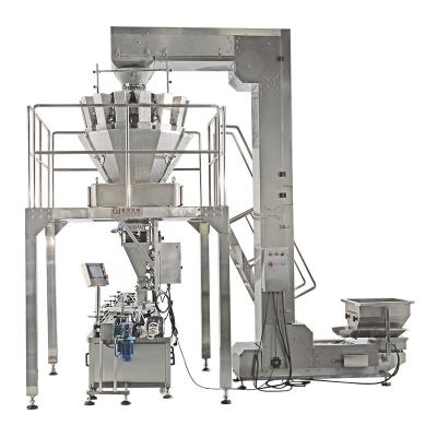 中国 穀物とナッツを詰めるための800kgに簡単なマルチヘッド計量機 220/380V 50-60HZ 販売のため