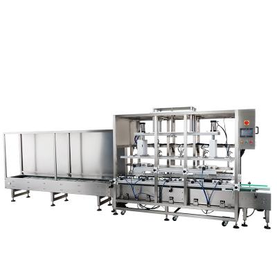 中国 高出力5頭重量詰め機 詰め容量10~50kg/バレル 販売のため