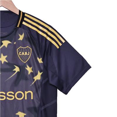 Китай Boca 2025-2026 второй выездной игрок версия футболка групповая настройка продается