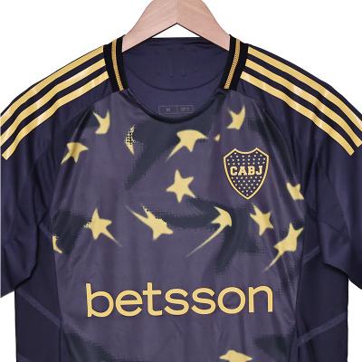 Китай Boca 2025-2026 второй выездной игрок версия футболка групповая настройка продается