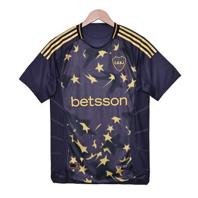 Китай Boca 2025-2026 второй выездной игрок версия футболка групповая настройка продается