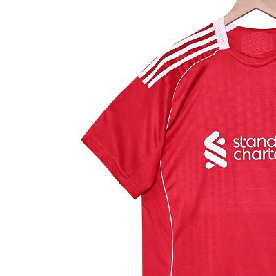 China 2025-2026 Liverpool Home Player Edition Jersey Support Group Personalized Customization for sale