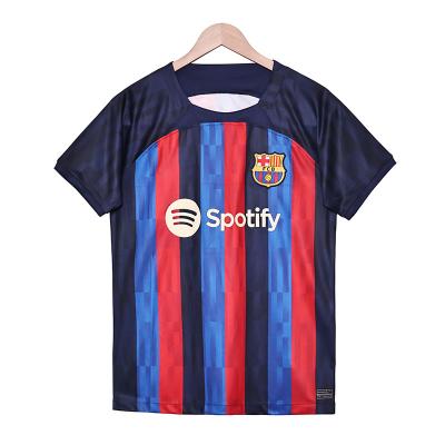 Κίνα 2022-2023 Barcelona Fan Edition Home Jersey Ομάδα Προσαρμογή προς πώληση