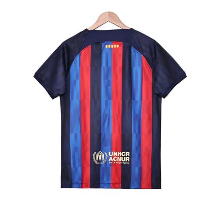 Κίνα 2022-2023 Barcelona Fan Edition Home Jersey Ομάδα Προσαρμογή προς πώληση