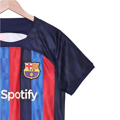 Κίνα 2022-2023 Barcelona Fan Edition Home Jersey Ομάδα Προσαρμογή προς πώληση